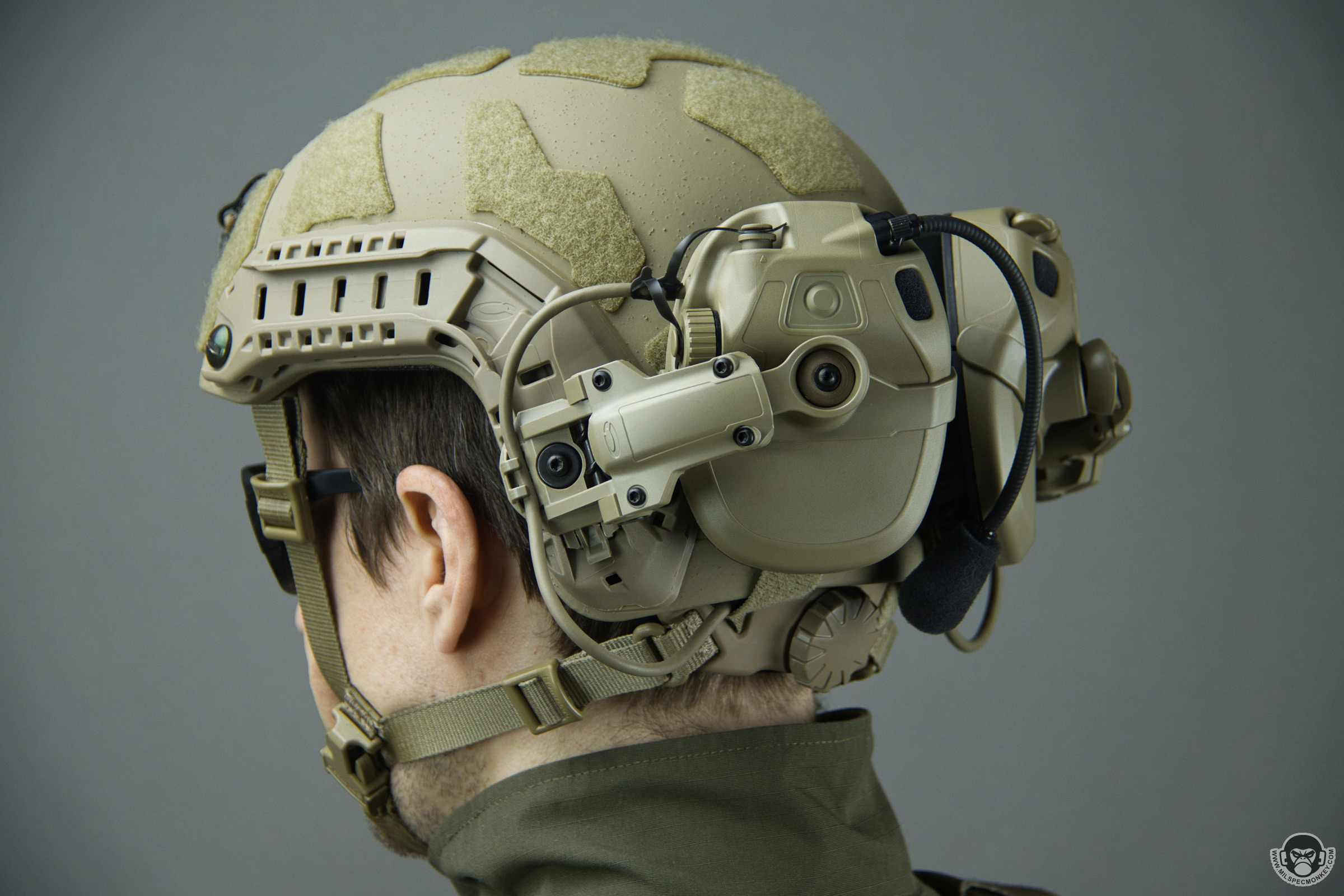 Ops-Core Fast SF Helmet + AMP Headset Package
